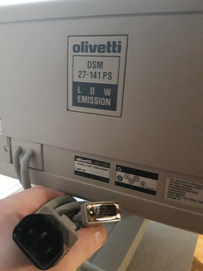 Итальянская IBM-PC Olivetti Prodest PC1 HD | Пикабу