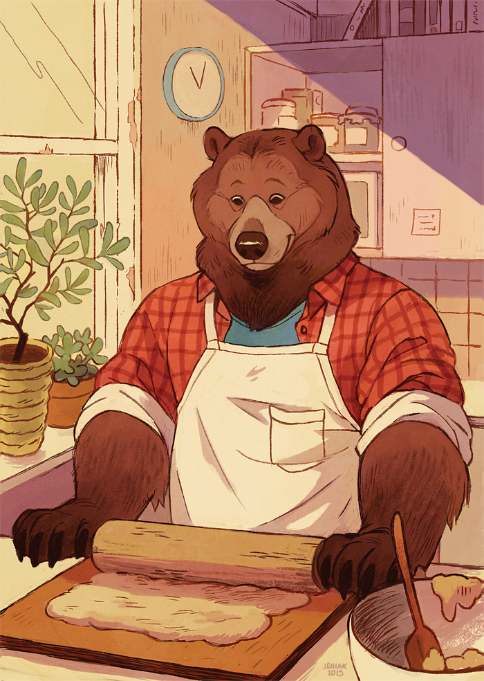 Baker Bear | Пикабу