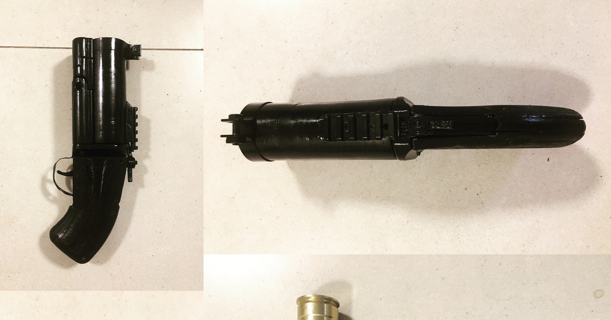 3д отпечатанный тагомет. M79 mini | Пикабу