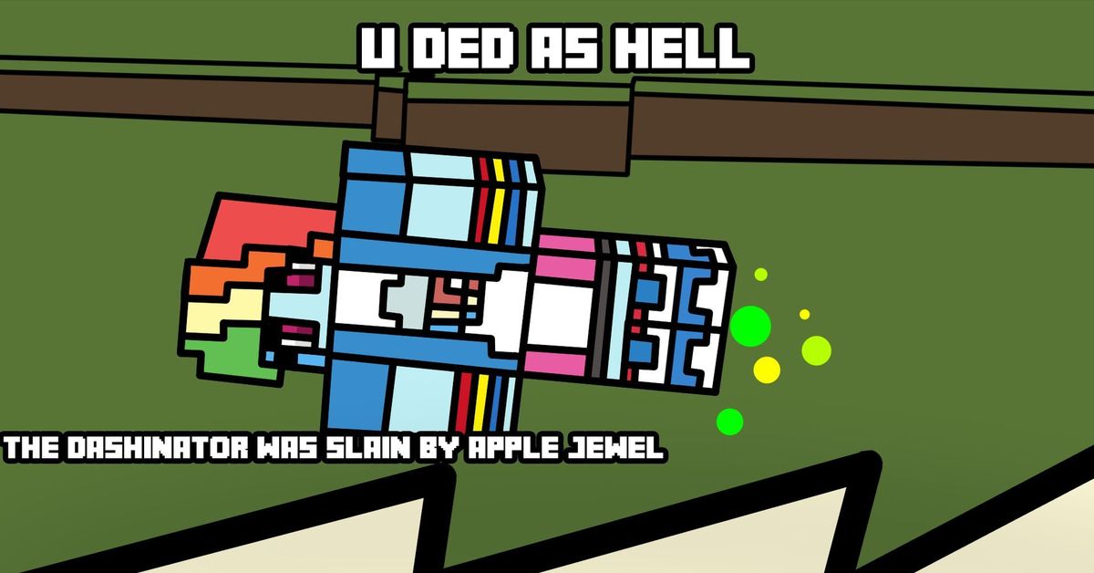 Dashinator был(a) убит(a) Apple Jemel | Пикабу