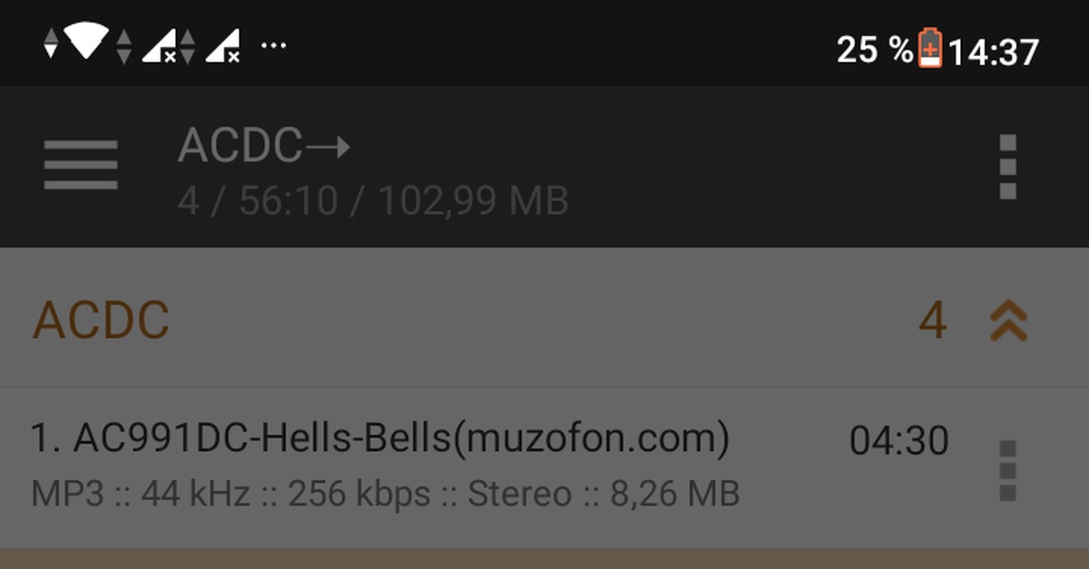 AIMP mobile не может удалить аудио файл с sd карты телефона. Помогите ...