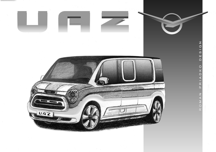 UAZ Buhanka concept 2021 - 24.01.21 20:06 | Пикабу