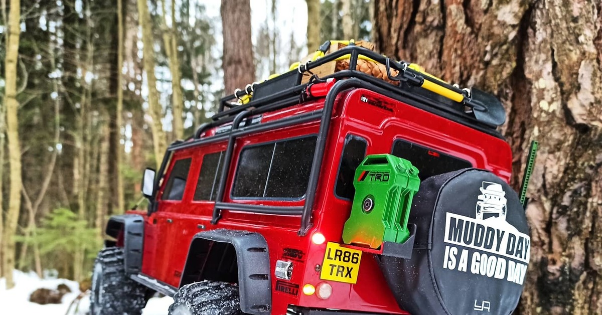 SunSet rc Defender | Пикабу