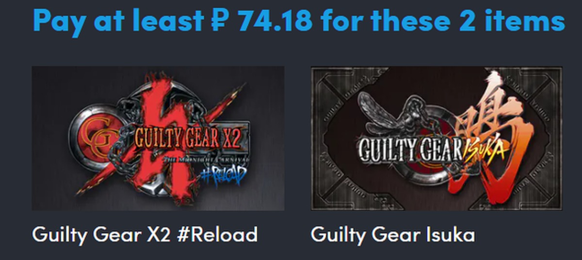 HUMBLE GUILTY GEAR BUNDLE - 28.05.21 16:39 | Пикабу