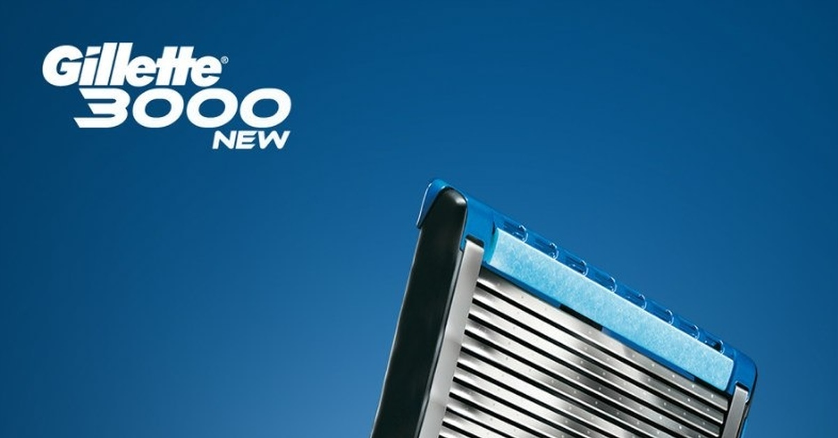 Gillette 3000 new | Пикабу