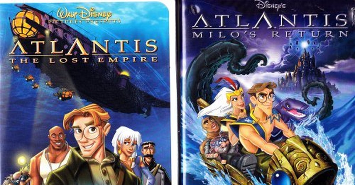 Анимационные фильмы Disney про Атлантиду - 12.08.21 08:20 | Пикабу