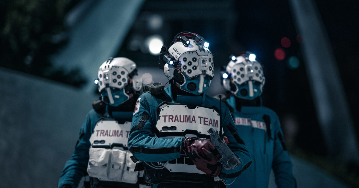 Trauma-Team INT|Cyberpunk2077 Cosplay by KADArt-Cosplay | Пикабу