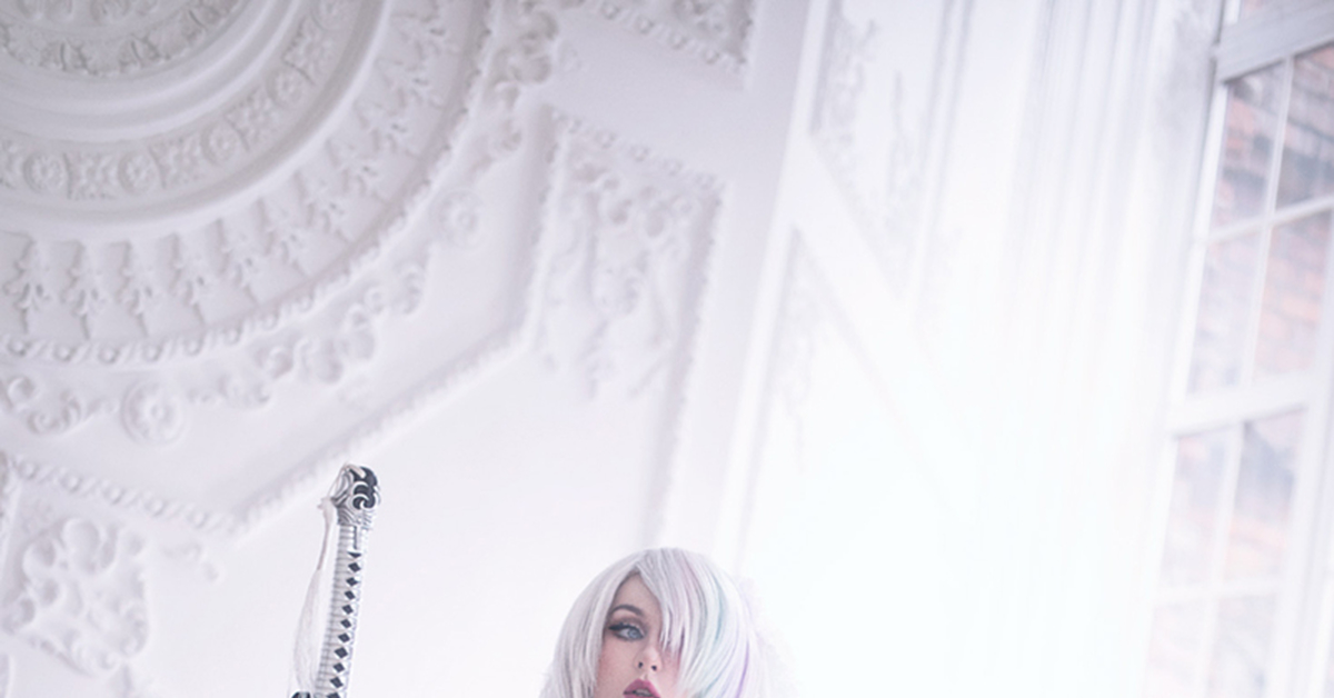 2B bride cosplay (по арту Sakimichan) | Пикабу