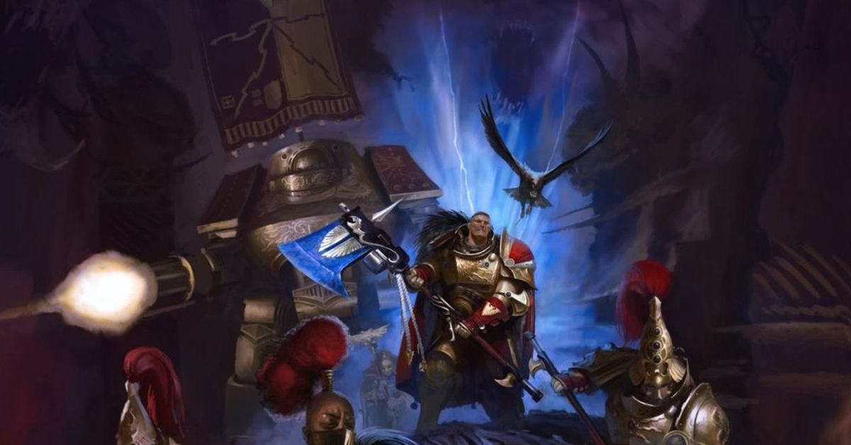 Adeptus Custodes 9th Edition Codex Illustration & Necron by Phil Moss ...