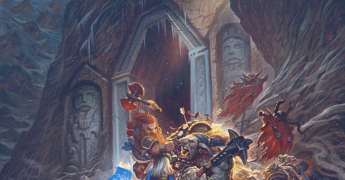 “Dain vs Azog at the Battle for Moria” by Justin Gerard | Пикабу