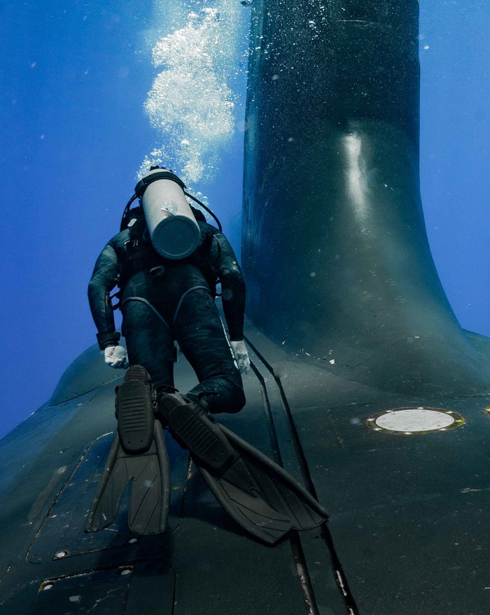 USS North Carolina (SSN-777) класса Virginia. Тихий океан 18.06.2021 ...