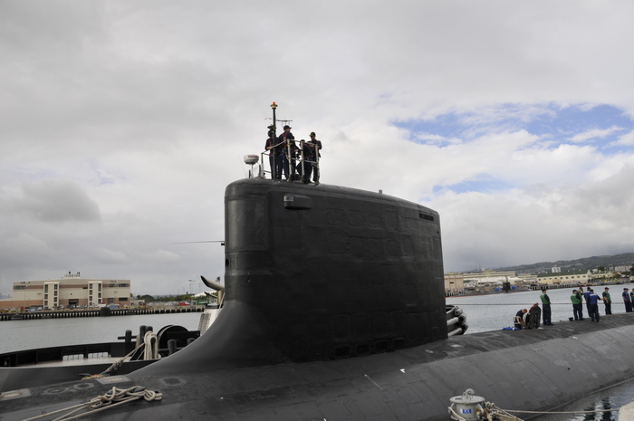 USS North Carolina (SSN-777) класса Virginia. Тихий океан 18.06.2021 ...