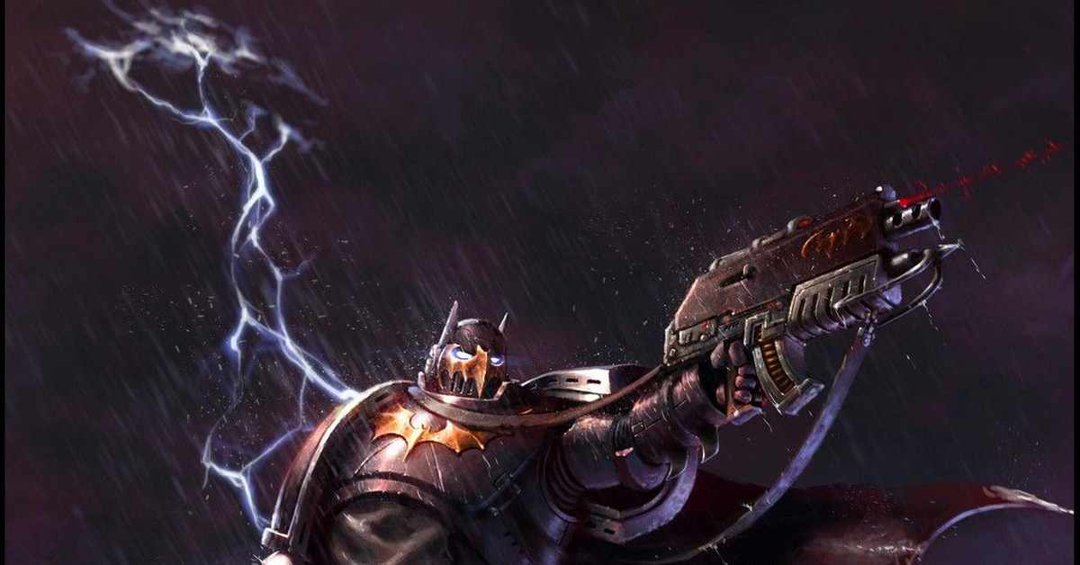 Batman 40k by Daniel Rosa | Пикабу