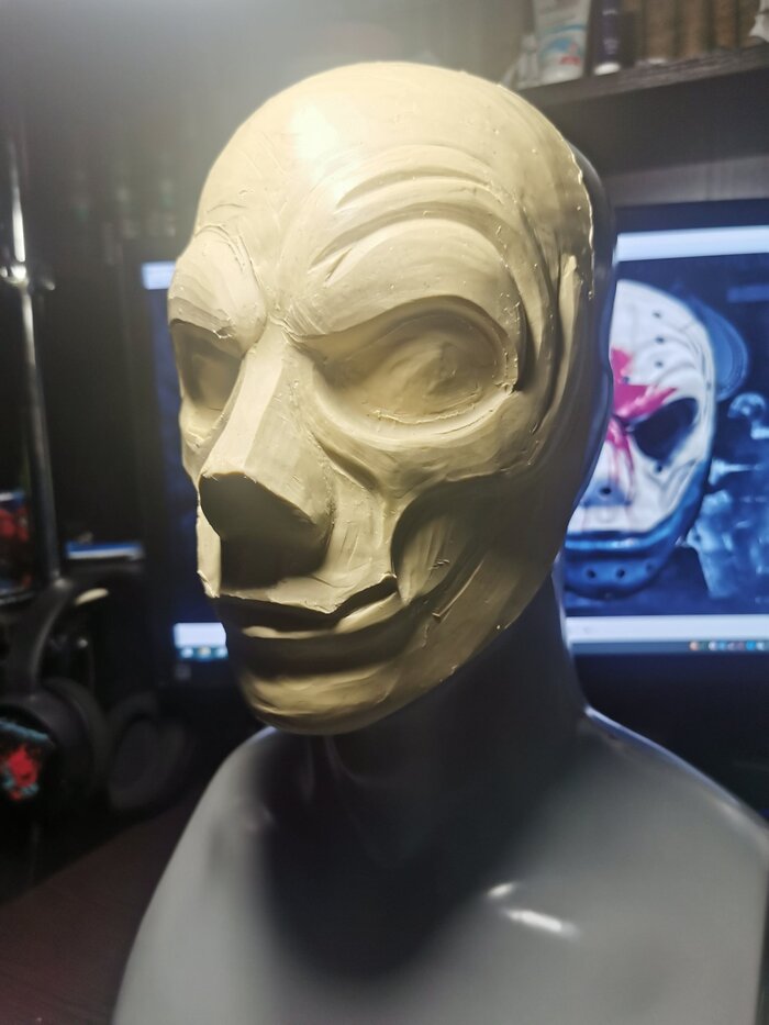 Процесс создания маски Сокола ( PayDay 2) | Пикабу