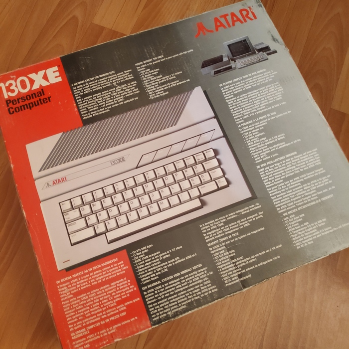 Atari 130XE с дисководом | Пикабу