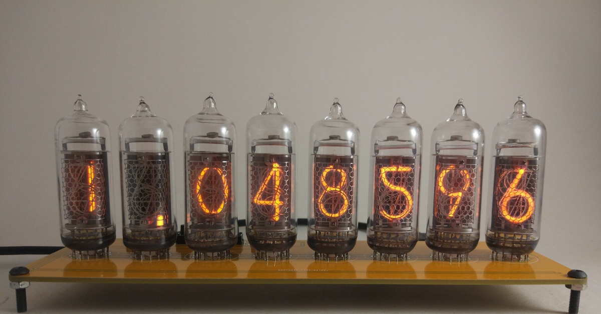 Nixie clock + Divergence meter (версия 2) - 30.11.22 11:28 | Пикабу