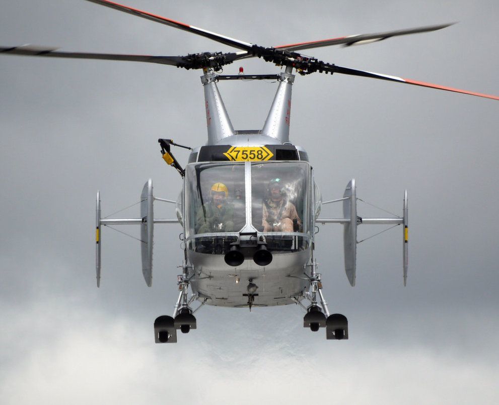 HH-43 Huskie.Cинхроптер с собачьим названием. | Пикабу