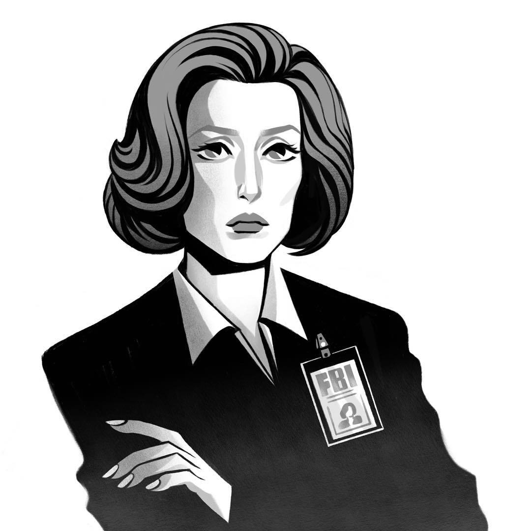 Кинодевушки: фан-арт от Stephanie Pepper | Пикабу