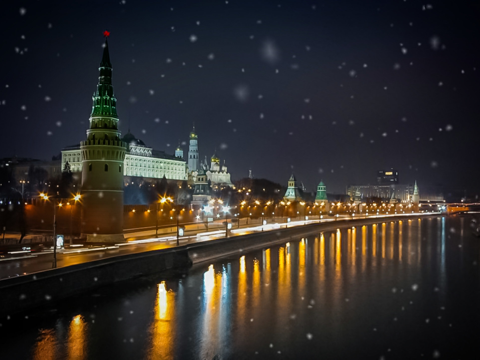 Предновогодняя Москва 2004 года | Пикабу