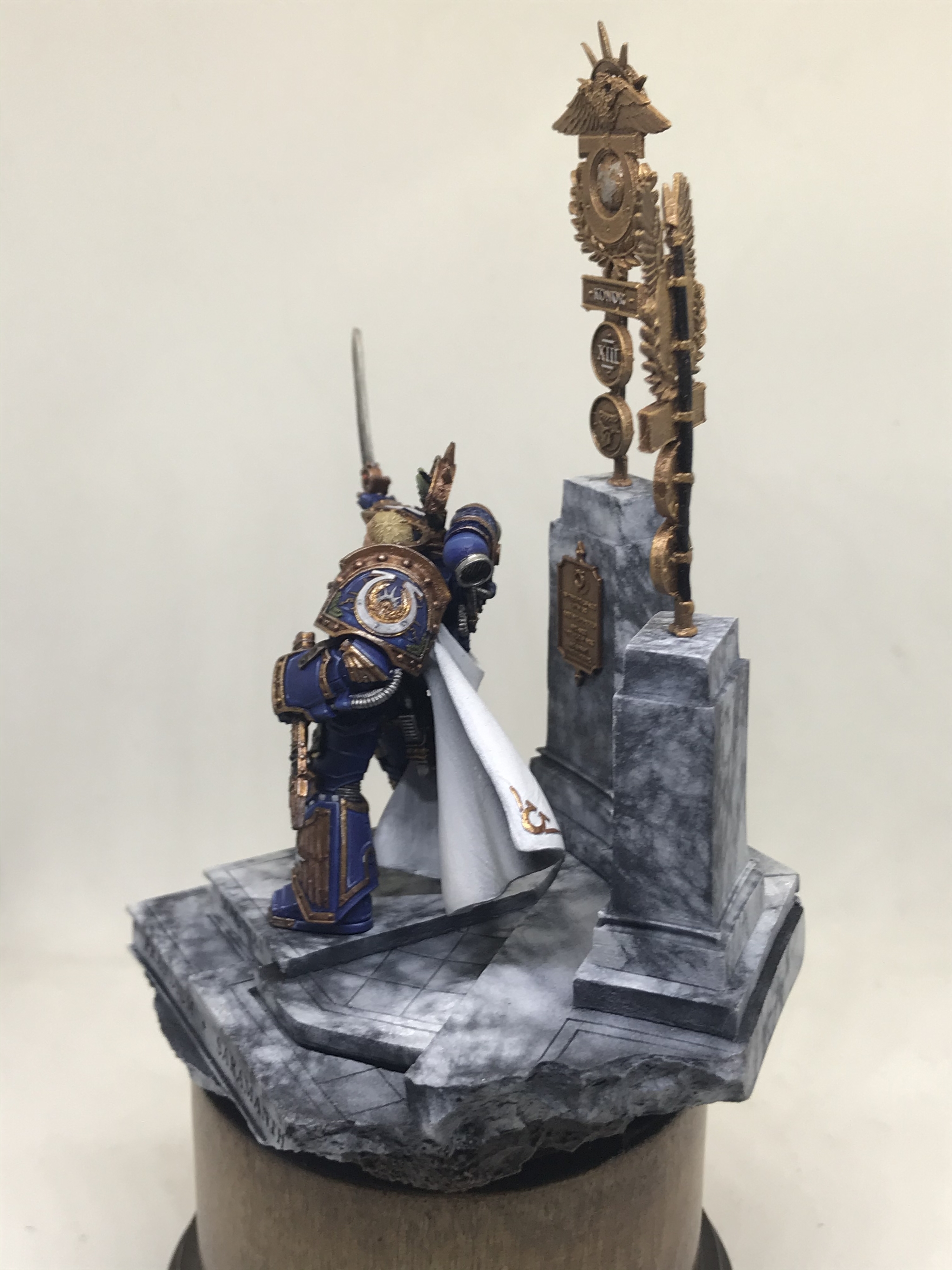 Любительская роспись миниатюр. Warhammer 30 000. Робаут Жиллиман | Пикабу