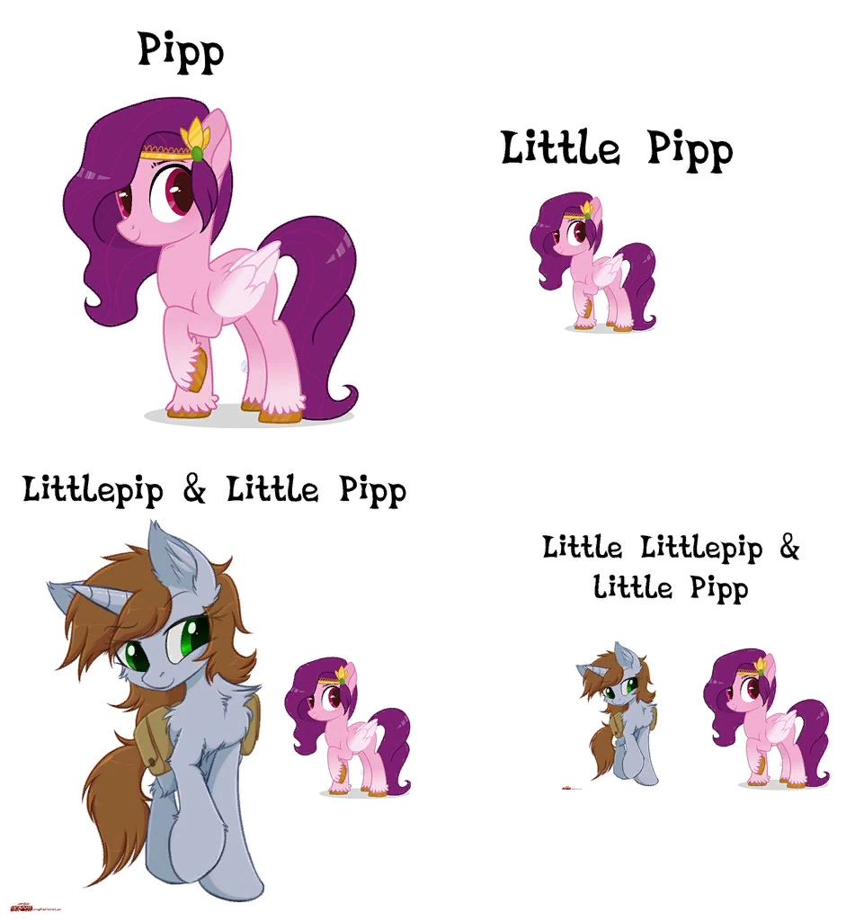 Pipp&Little Pipp and Littlepip | Пикабу