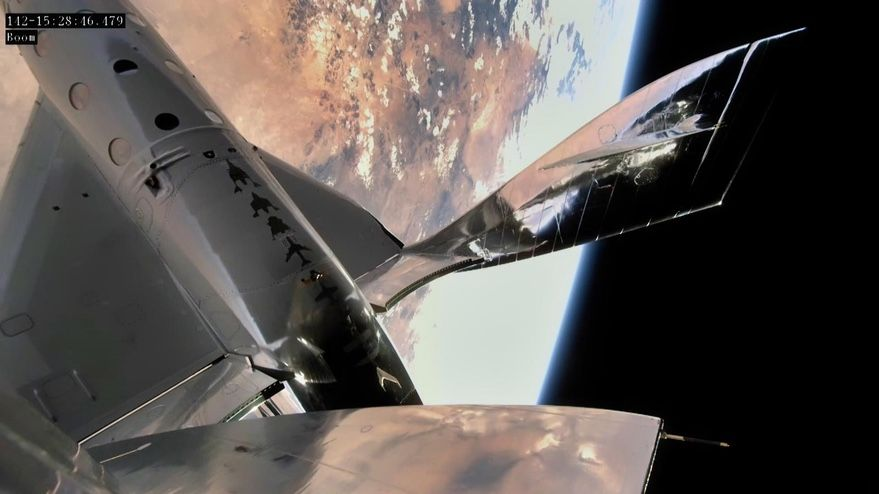 Видео с успешного полета космоплана VSS Unity - 22.05.21 22:18 | Пикабу