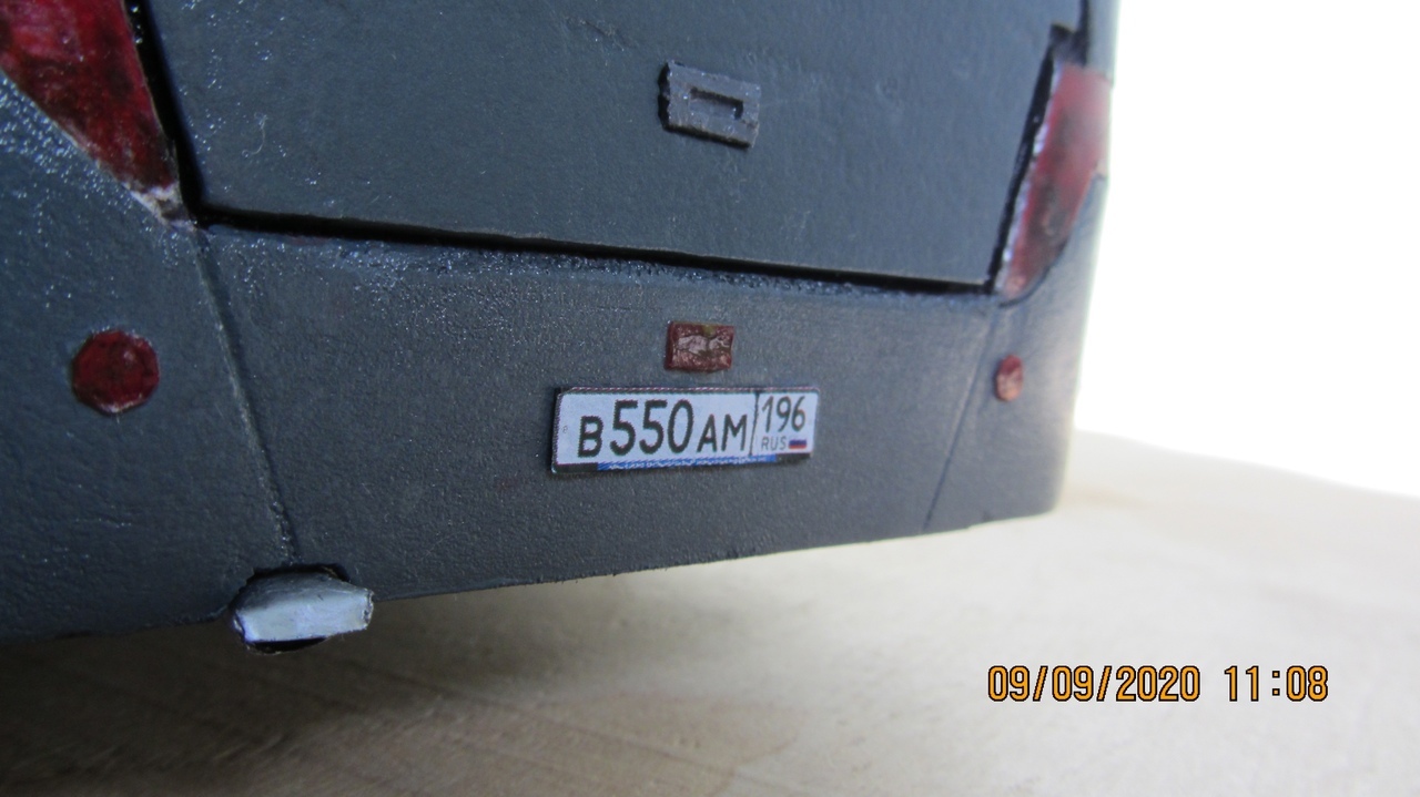 Модель автобуса Golden Dragon xml 6129 в 1:24 [Часть 3] - 12.07.21 05: ...