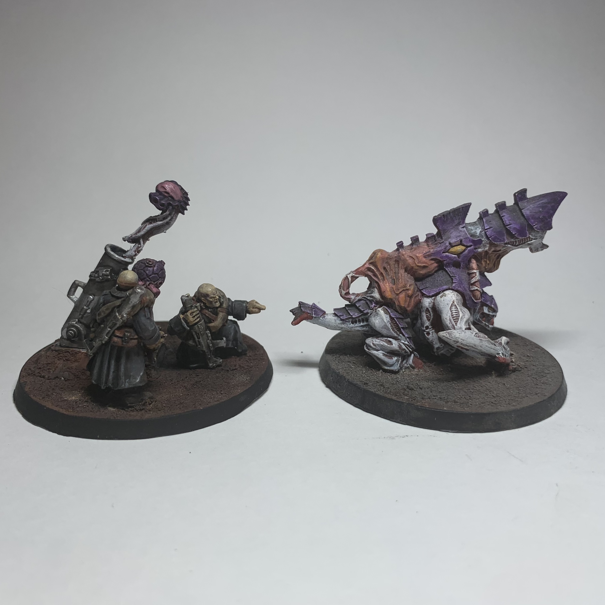 Genestealer cult: heavy weapons team (kitbash) | Пикабу