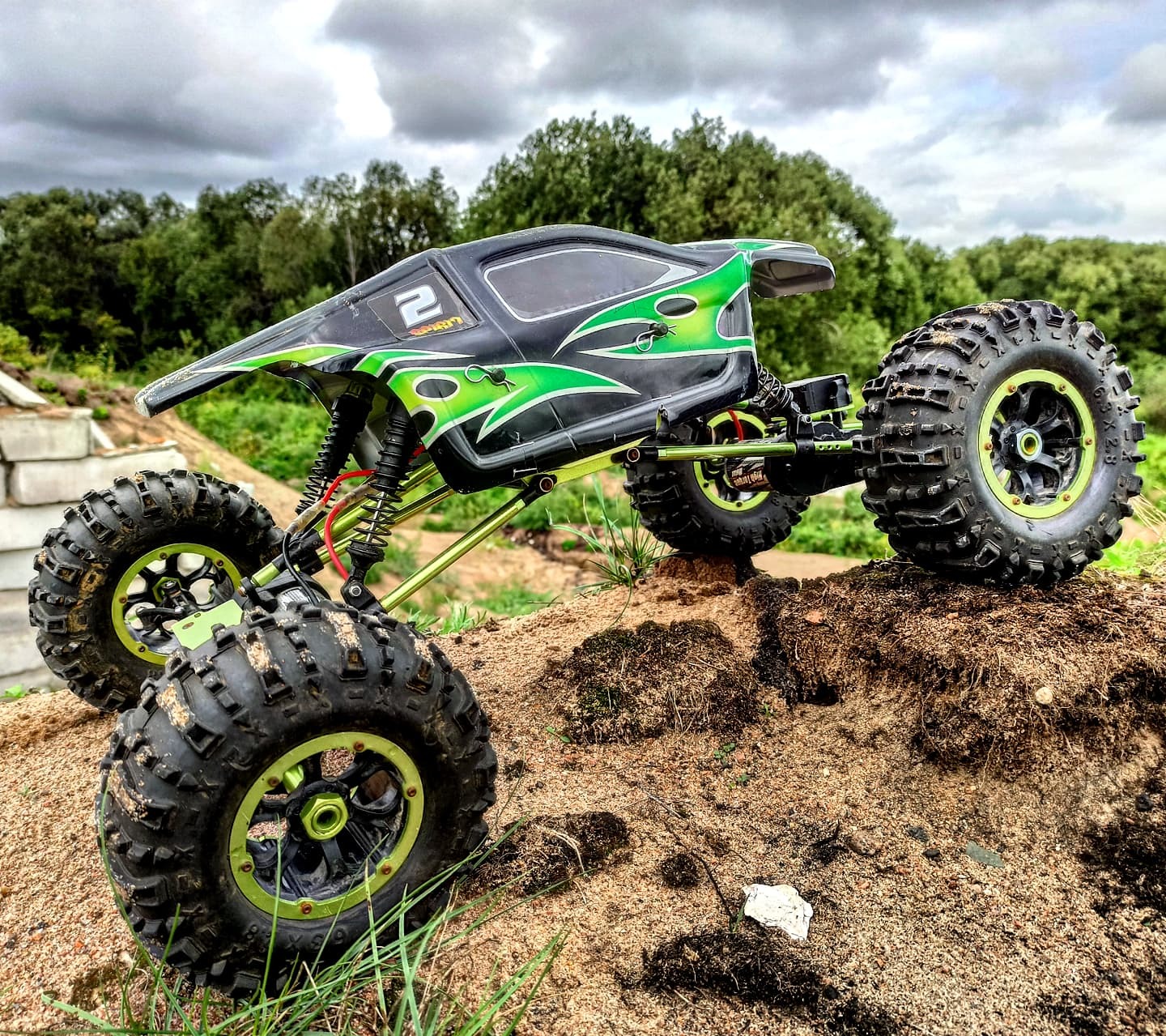 Rc Crawlers Spirit vs Rockslide | Пикабу