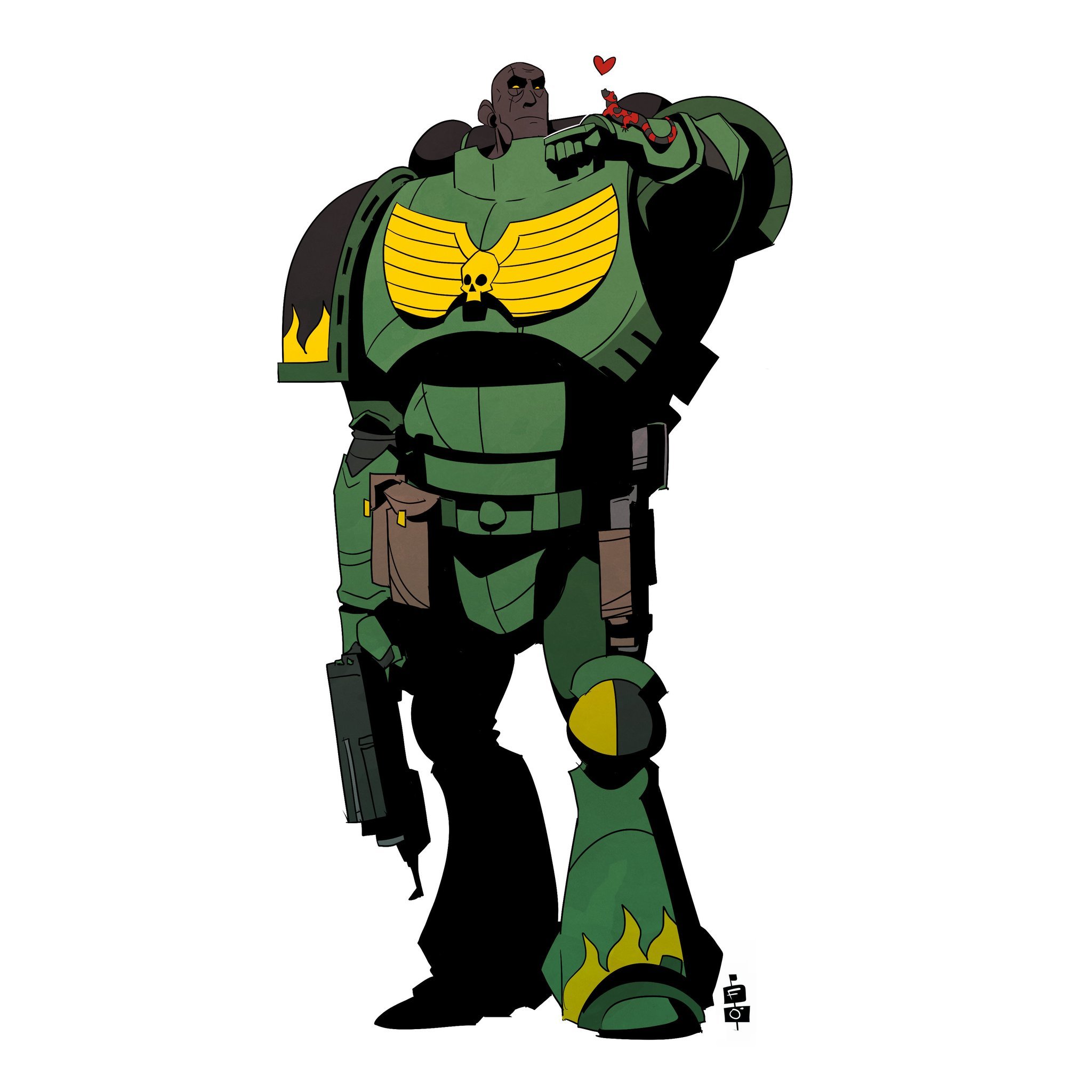 Wh40k Art by Frank Calico | Пикабу