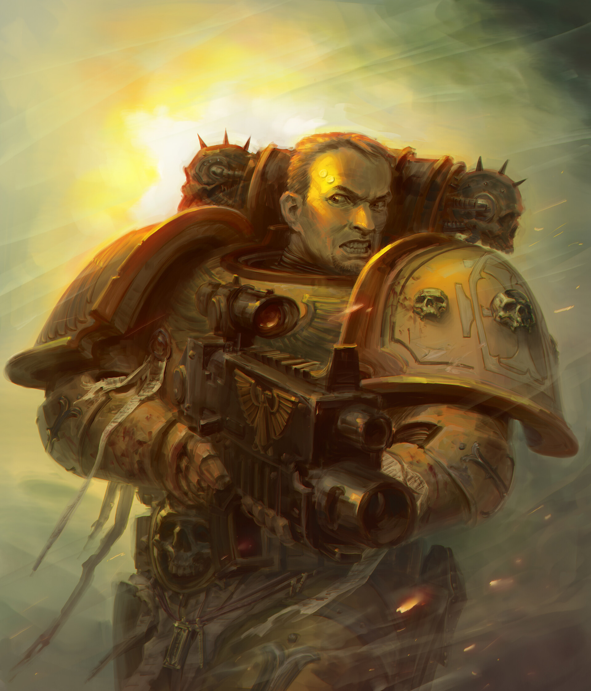 Wh40k art by Ruslan Korovkin | Пикабу