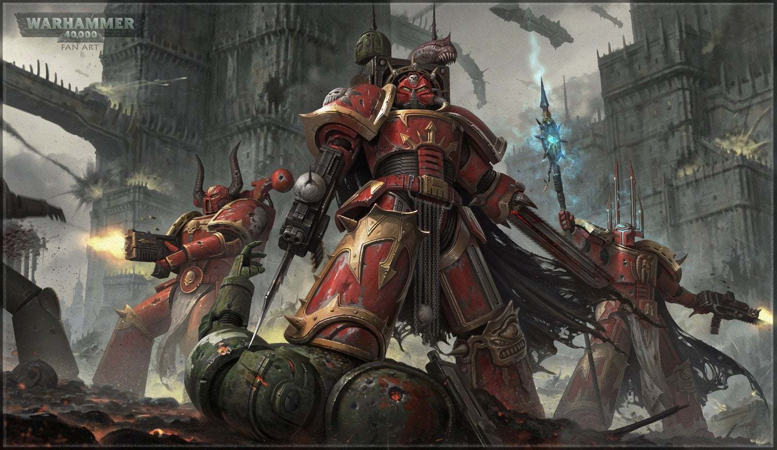 Wh40k Art by Roman Tishenin | Пикабу