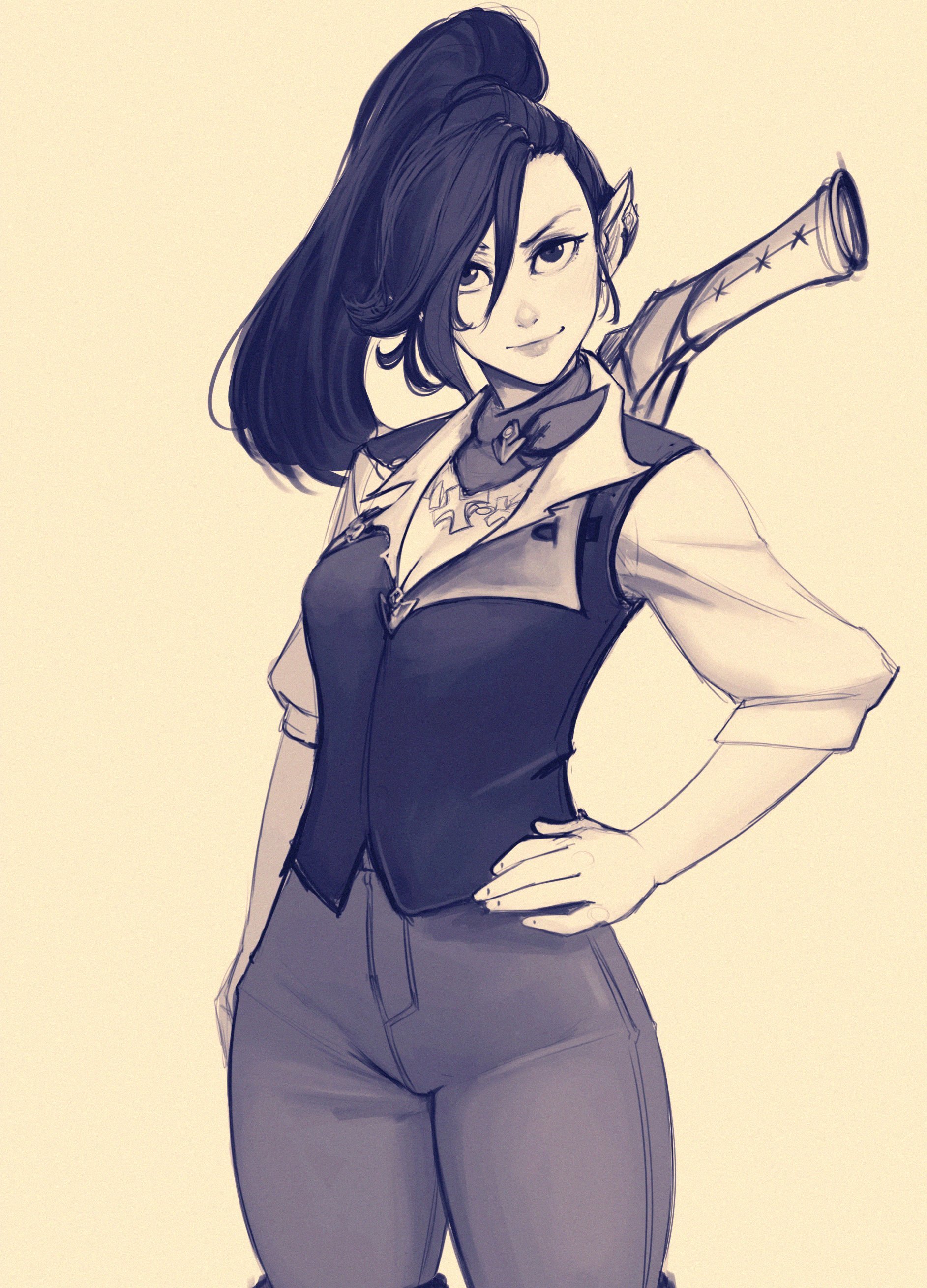 Hilda Sketch by Raichiyo33 | Пикабу