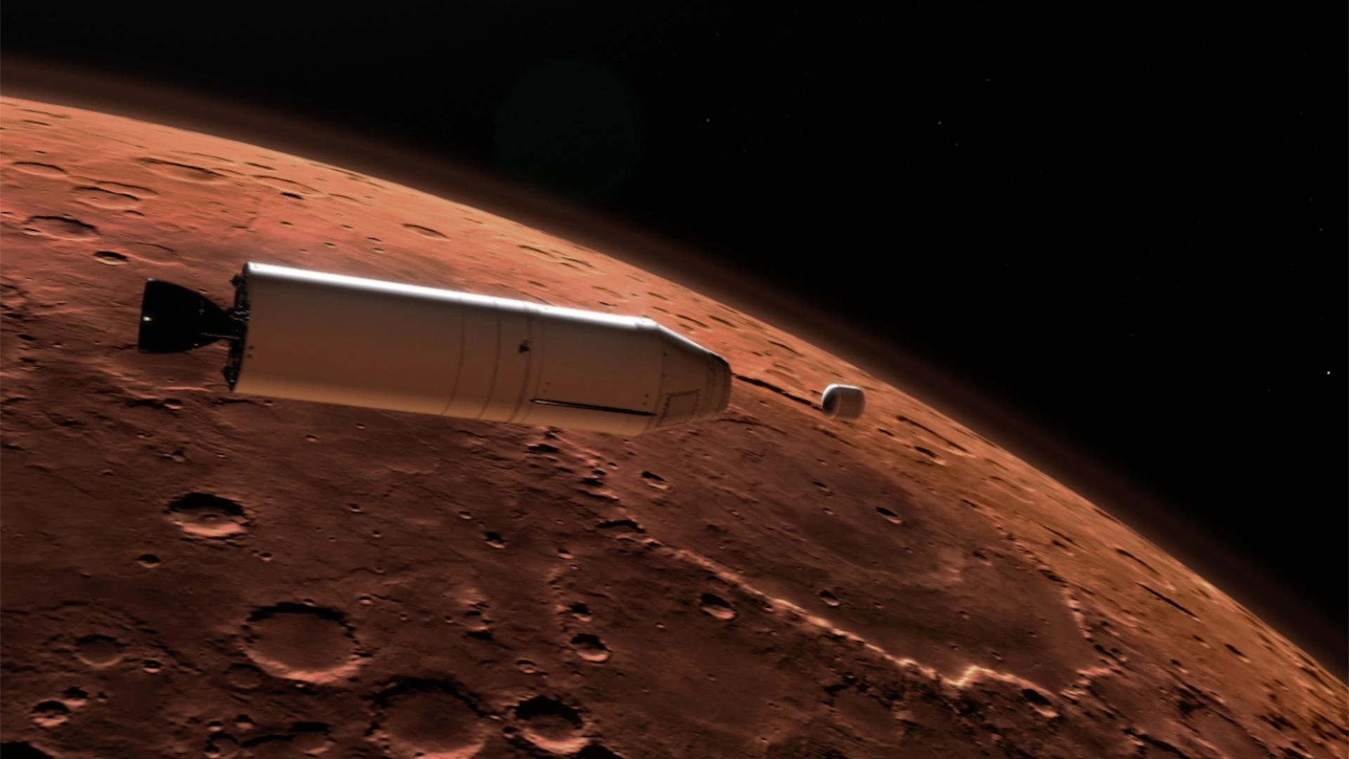 Макет первой марсианской ракеты - Mars Ascent Vehicle (MAV) - 16.07.22 ...