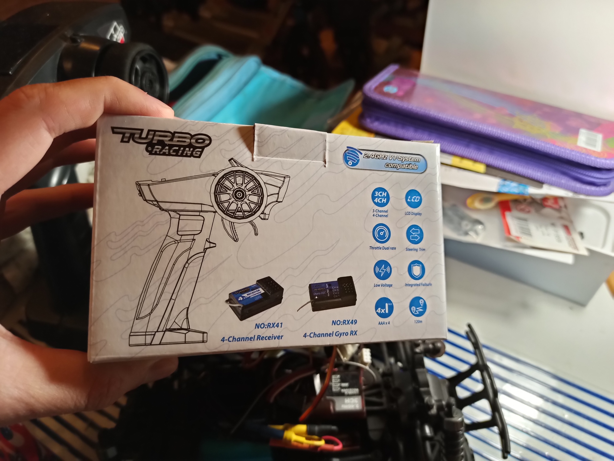 Установка новой mini радиоаппаратуры Turbo Racing 3 канала | Пикабу