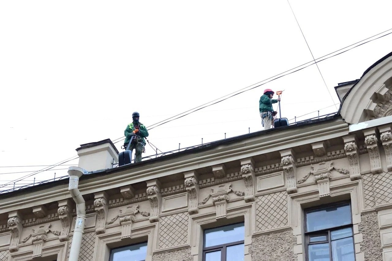 В Санкт-Петербурге приготовились | Пикабу