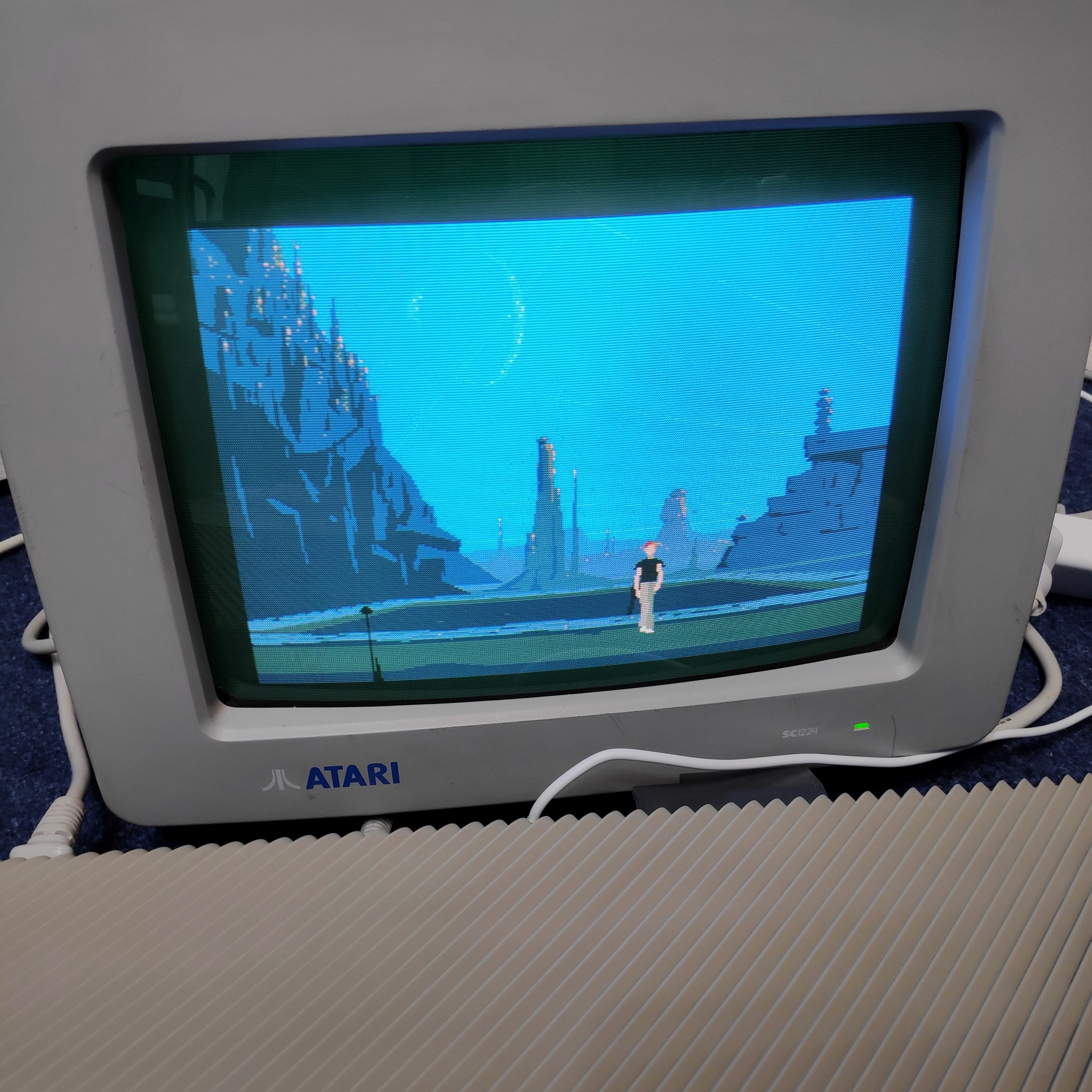 Atari 1040 STe - 11.11.22 07:55 | Пикабу