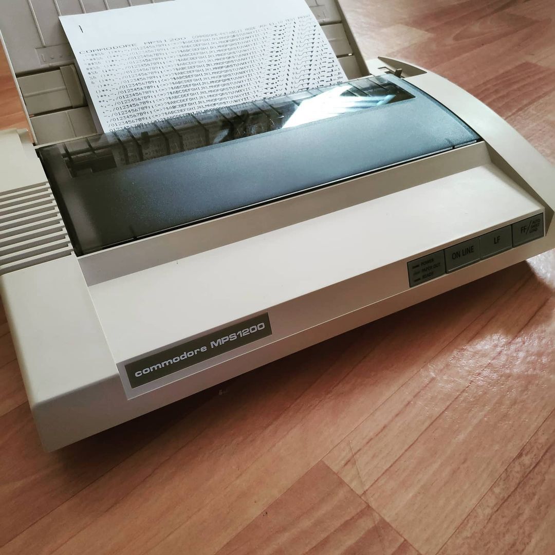 Commodore MPS-1200 | Пикабу