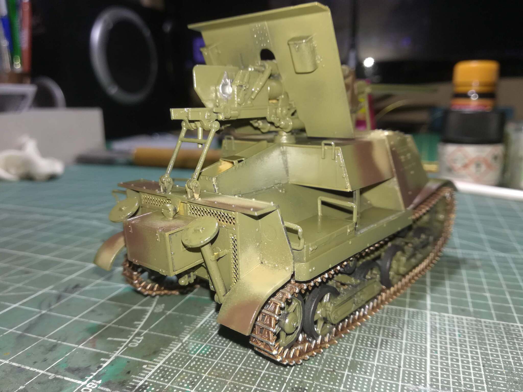 ЗИС-30, САМОХОДНАЯ АРТИЛЛЕРИЙСКАЯ УСТАНОВКА 1/35 Hobby Boss | Пикабу
