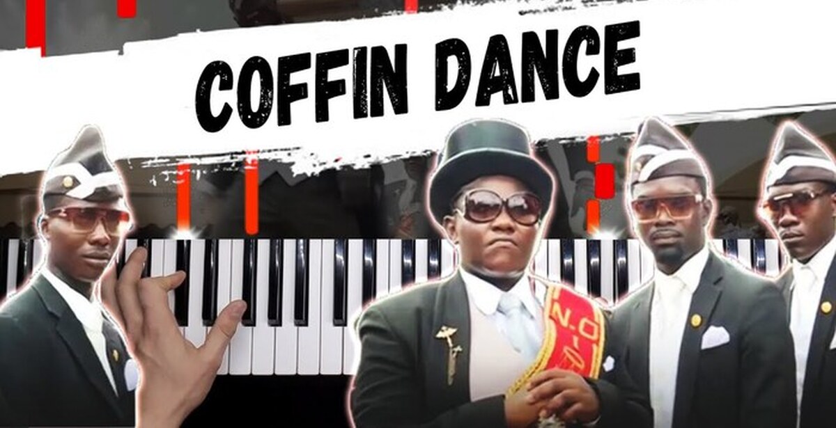 Coffin Dance (Astronomia) (Piano Tutorial) | Пикабу