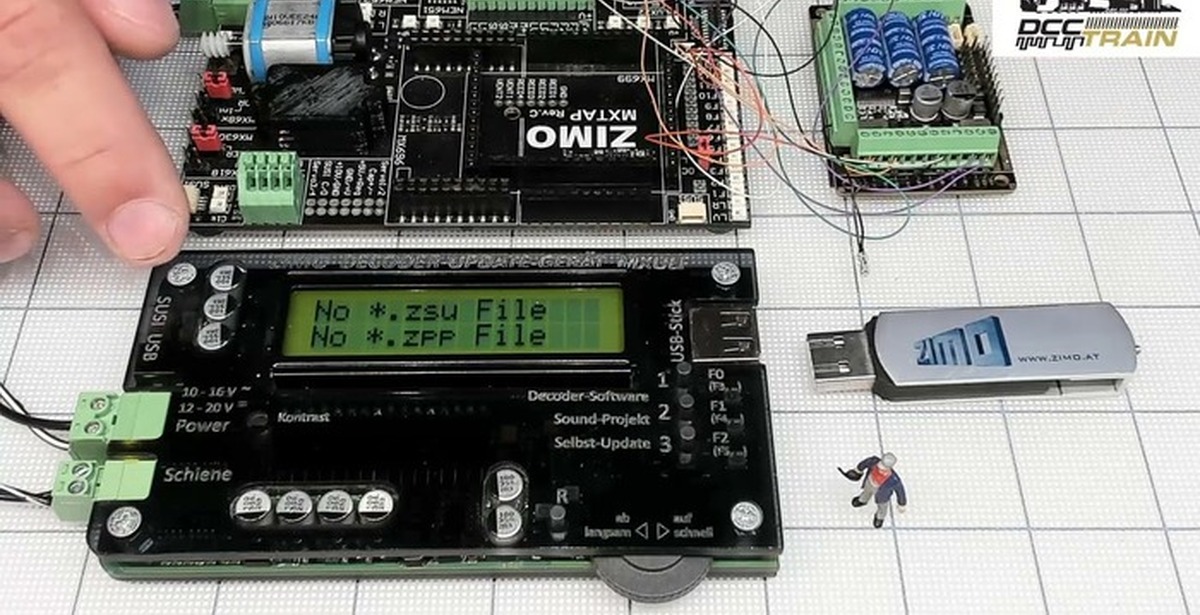 Модели Железных Дорог. Как обновить прошивку ZIMO MXULF? | Пикабу