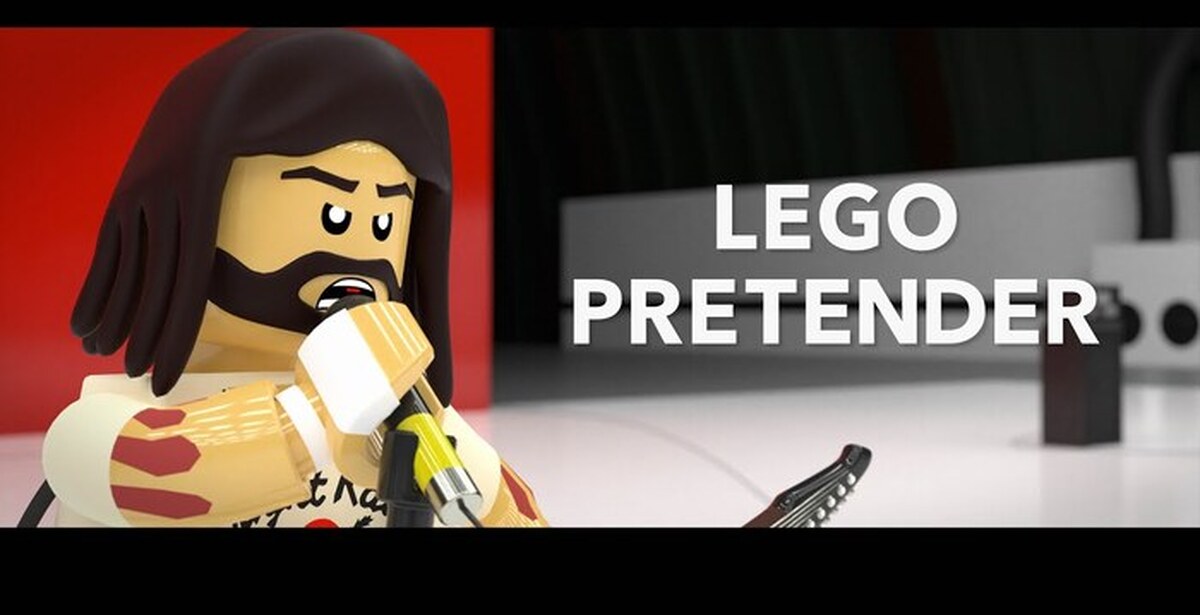 Foo Fighters - Lego Pretender | Пикабу